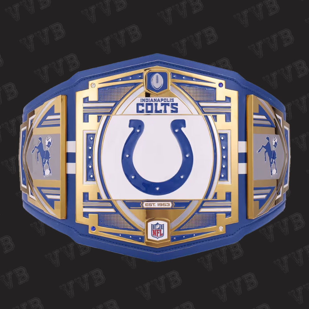 Indianapolis Colts WWE Legacy Title Belt Replica – NFL Fan Gear ...